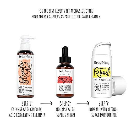 Body Merry Retinol Cream & Moisturizer for Face, Eyes & Body ...