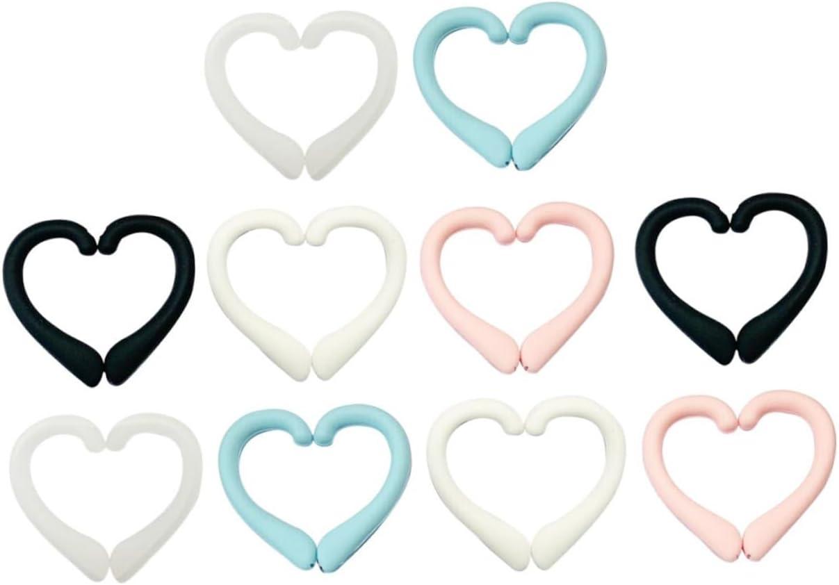 KOMBIUDA 10 Pairs Mask Ear Hooks | Comfortable Mask Hanging Solutions ...