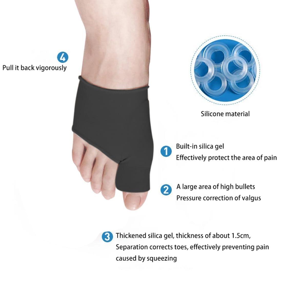 Hallux Valgus Correction Splint with Shock Absorber & Toe Splitter ...