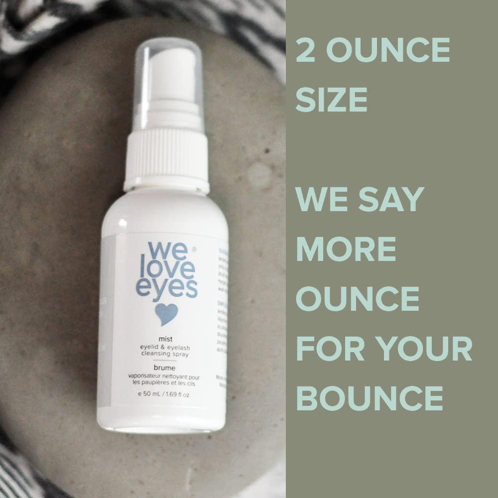 We Love Eyes Hypochlorous Eyelid Cleansing Spray Oil-Free & Gentle Mist ...