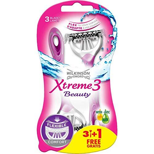 Wilkinson Xtreme 3 Beauty Disposable Razors - 8 Pack (4 Razors x 2 ...