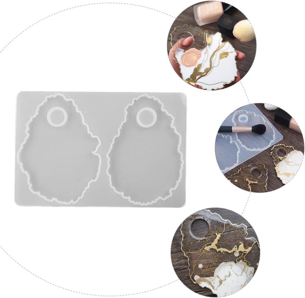 Buy Nolitoy Pallet Shape Nail Art Palette - Shell Casting Forms & DIY ...