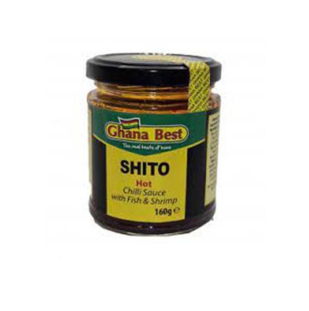 Ghana Best Shito Hot 160g Box of 12-Fd | Buy Now with Express ...