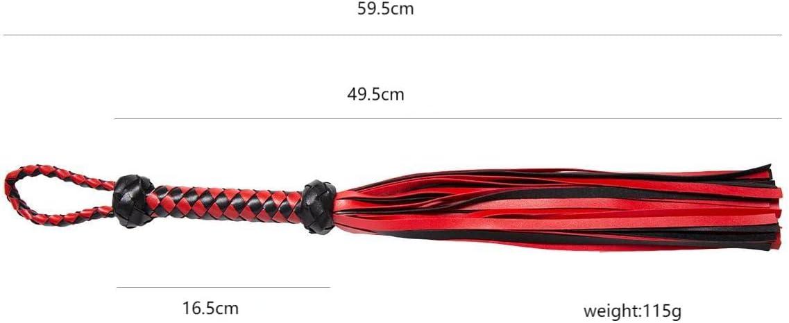 AOXVIA Horse Red Whip Horse Whip Riding Crop Equestrian Faux Leather ...
