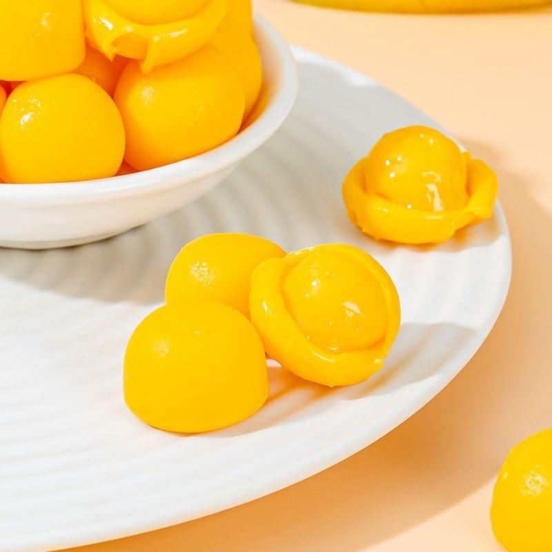 Fruit Juice Fudge Mango Soft Candy Green Grape Gummies Peelable Candy ...