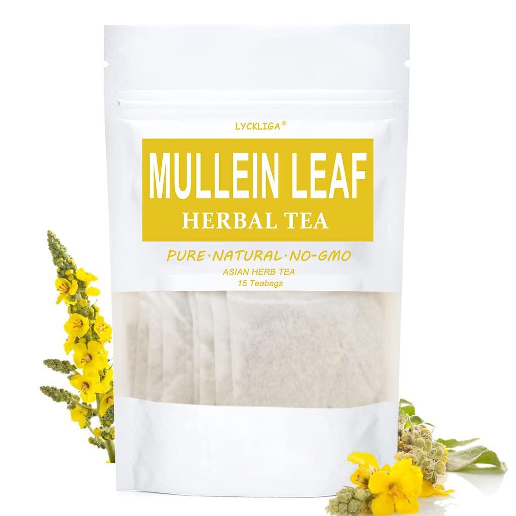 Mullein Leaf Tea, Mullein Herbal Tea for Lung Detox, Mullein Tea for ...