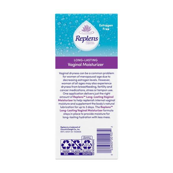 Replens Long Lasting Vaginal Moisturizer 35 g (Pack of 3) 14 ...