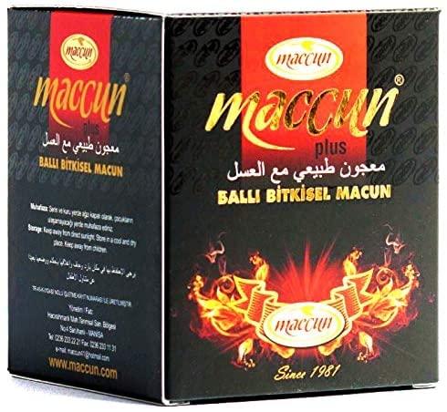 Authentic Maccun Plus Ancient Turkish Honey Paste Mesir Macunu (240g ...