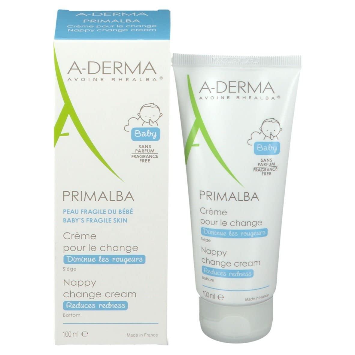 A-Derma Primalba Baby Diaper Cream - Dermatologist Recommended Formula ...