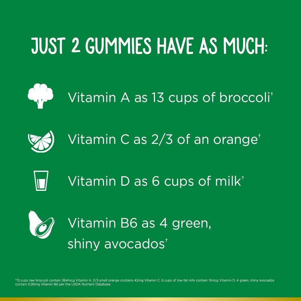 Nature’s Bounty Marvel’s Spider-Man Kids Multi Vitamin Gummy, Natural ...