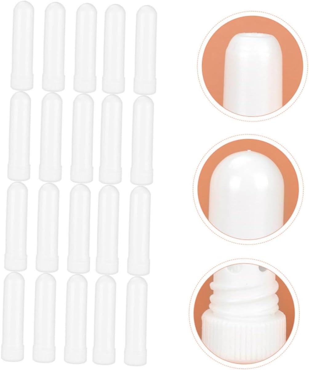 Healifty 20pcs Snorkel Plastic Containers - Refillable Makeup and ...