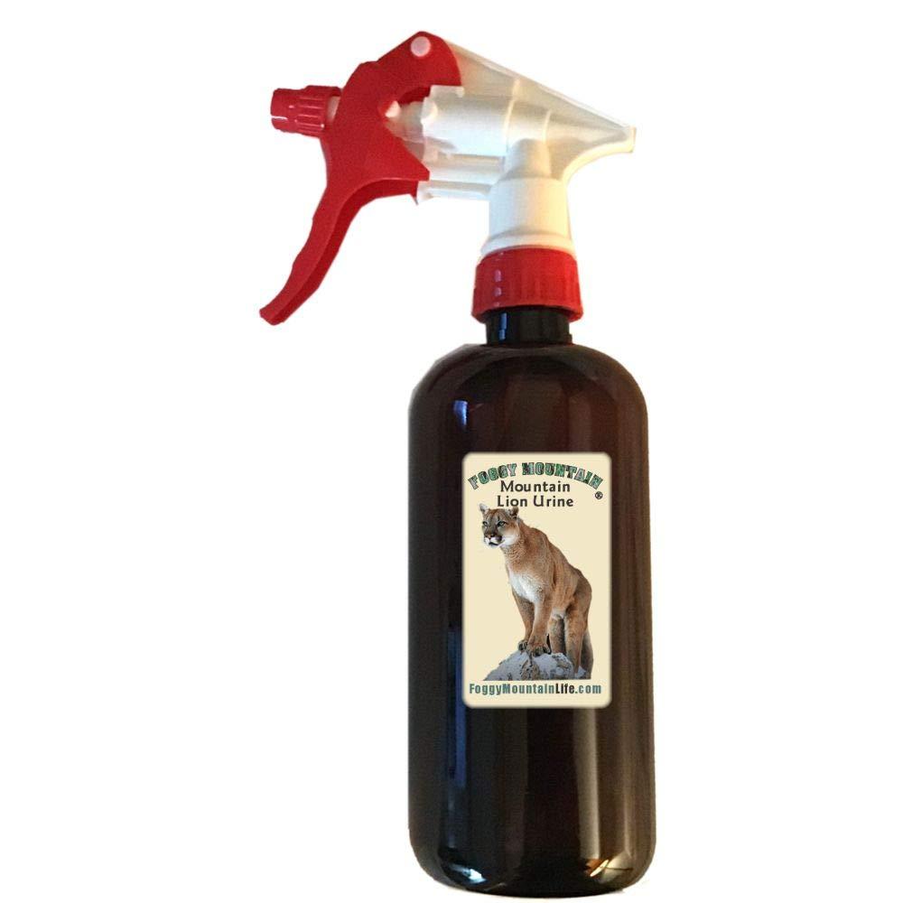 Foggy Mountain Mt. Lion Urine 16 oz - Natural Predator Scent for ...