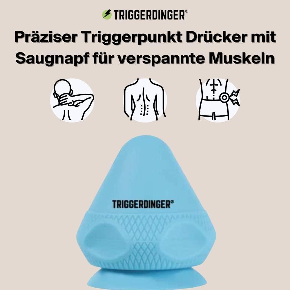Triggerdinger Original Sticky Trigger | Precision Acupressure & Massage Tool for Muscle Relief ...