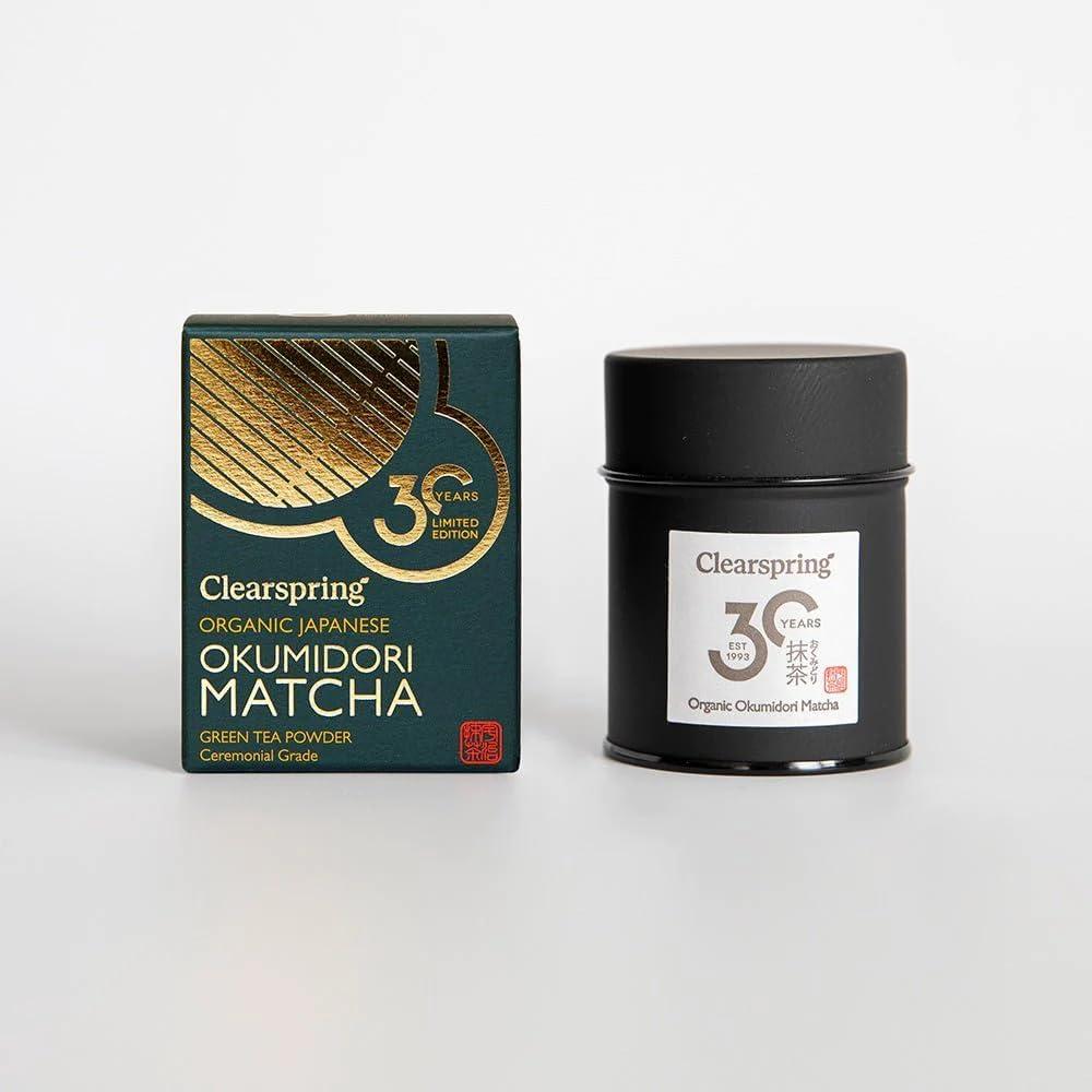 Clearspring Okumidori Matcha - Limited Edition Organic Japanese Matcha ...