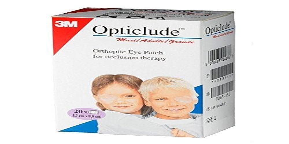 Opticlude 1539 Junior Eye Patches - Coloured Maxi Size Pack of 20 for ...