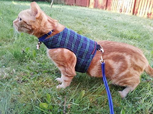 Mynwood Cat Jacket/Harness Black Watch Tartan Adult Cat | Buy Now with ...