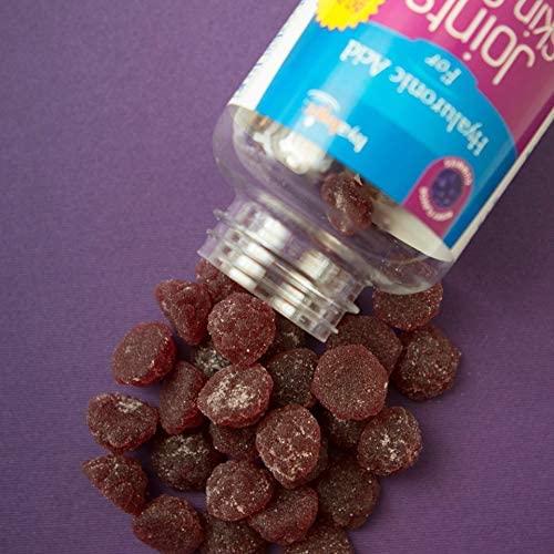 Chewy HA Gummies by Hyalogic Mixed Berry Flavor Hyaluronic Acid Gummies ...