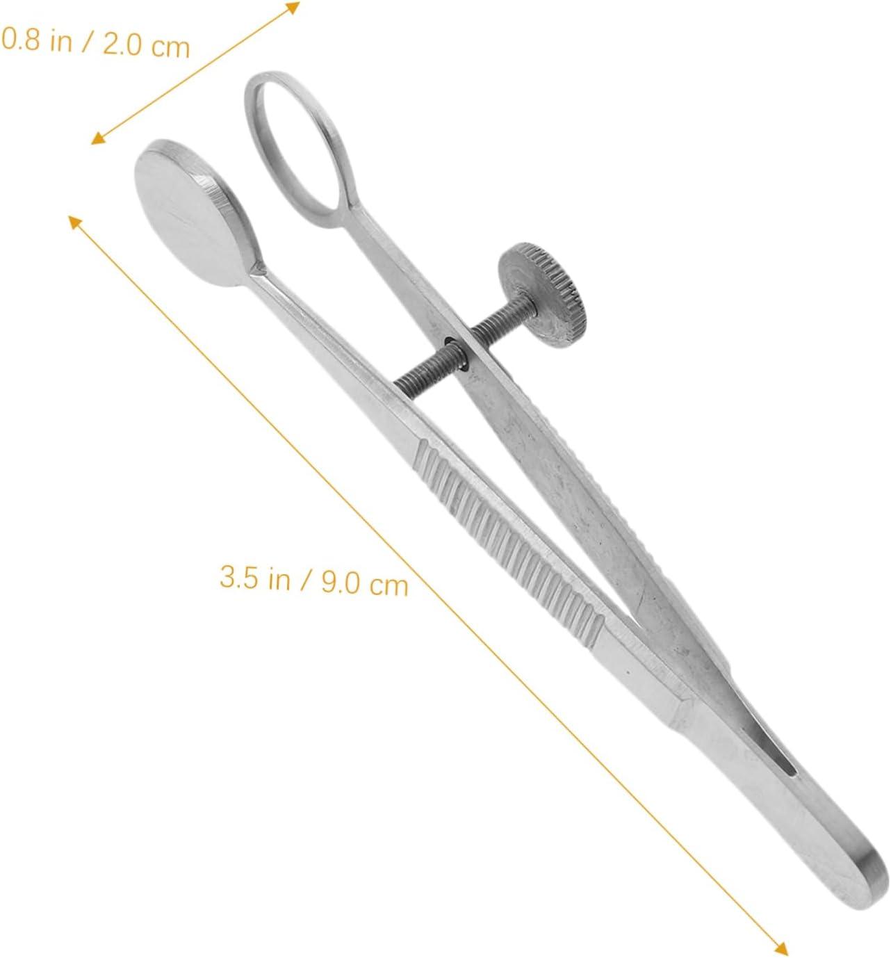 POPETPOP Forceps Clip Ins Tweezer Lash Remover Metal Chalazion Forcep ...