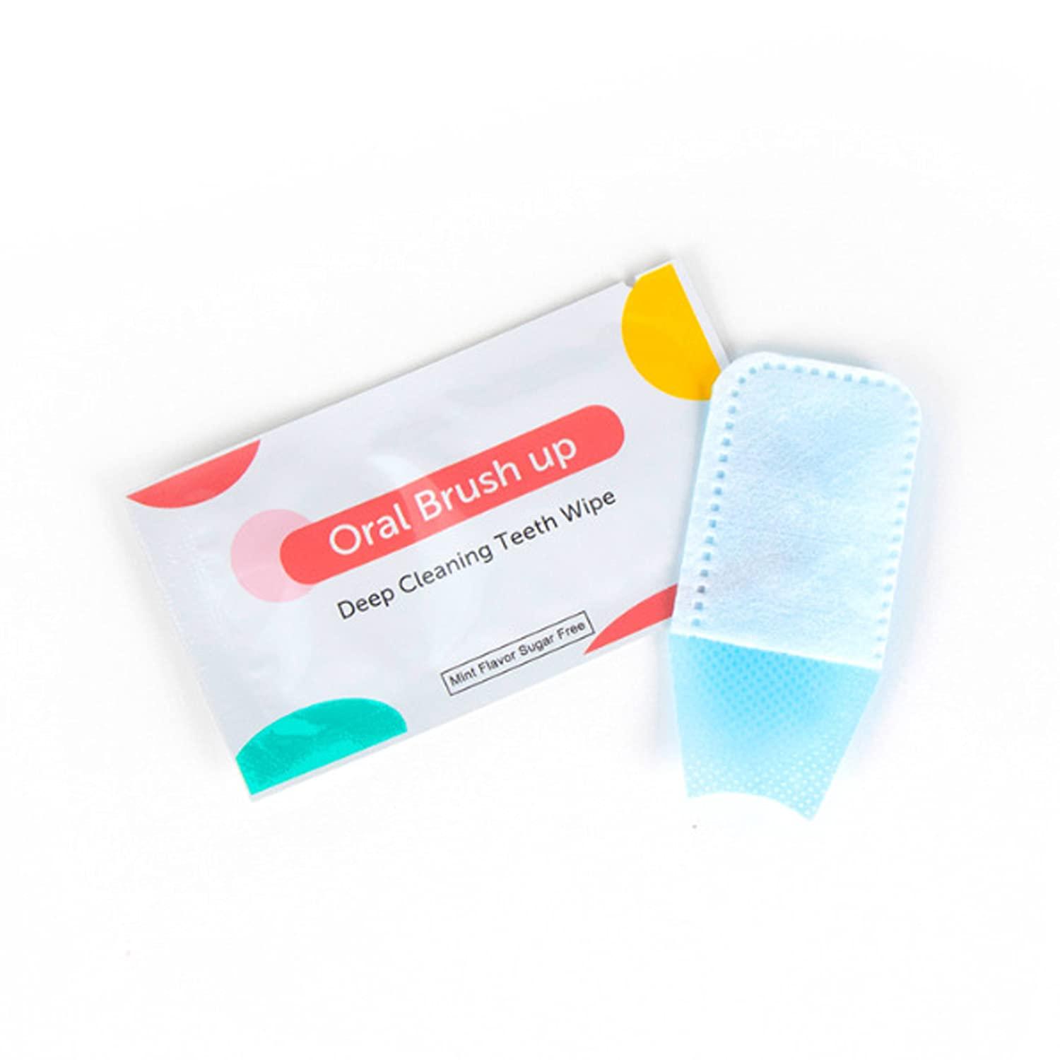 Serlife Disposable Finger Cleaning Teeth Wipes - 100 Soft Gauze Infant ...