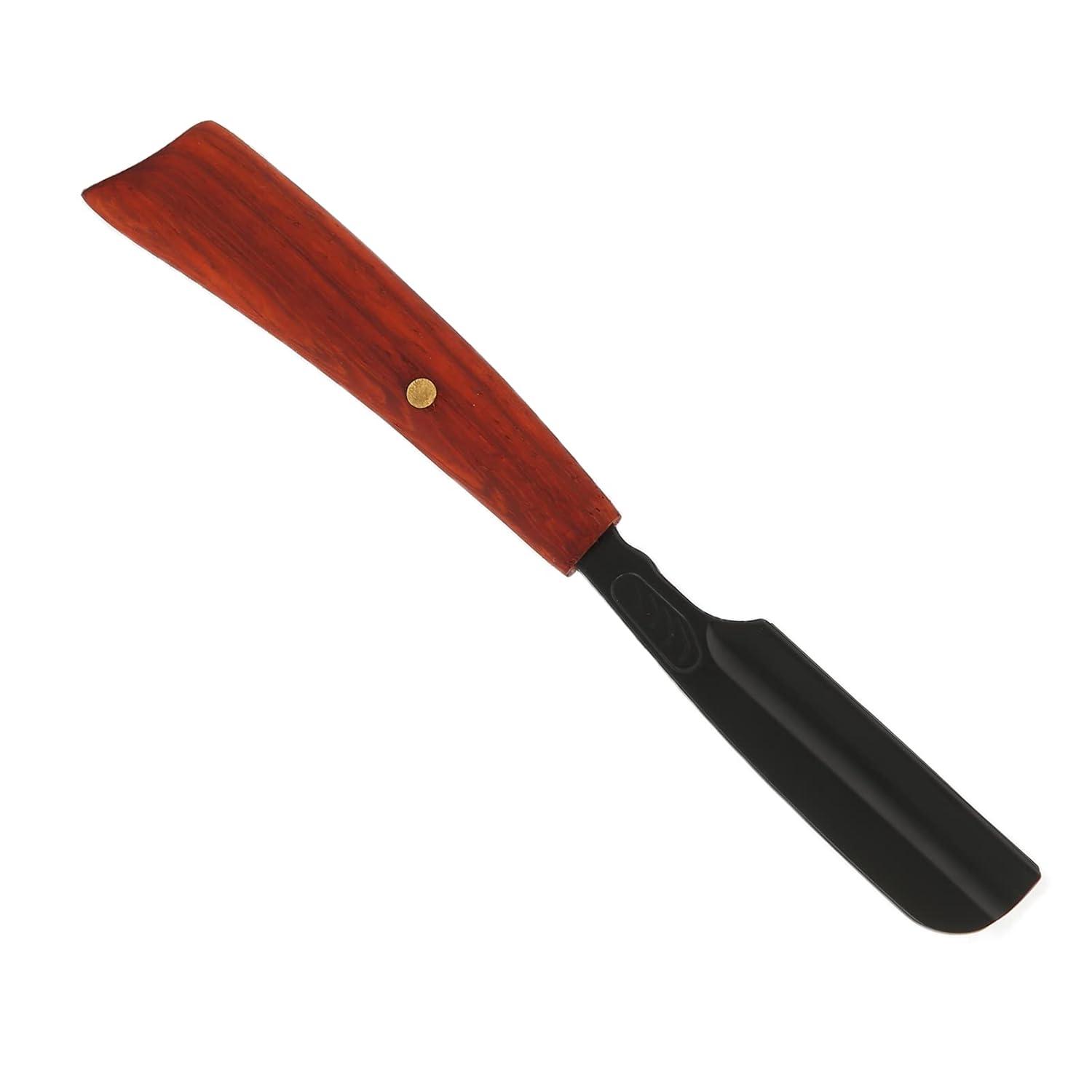Classic Men's Halter with Straight Handle - Zinc Alloy and Wood Holder ...
