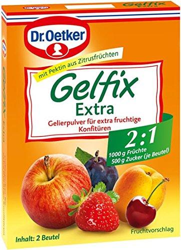 Dr. Oetker Gelfix 2+1 - 2 Pack - Premium Quality Pectin for Perfect Jam ...