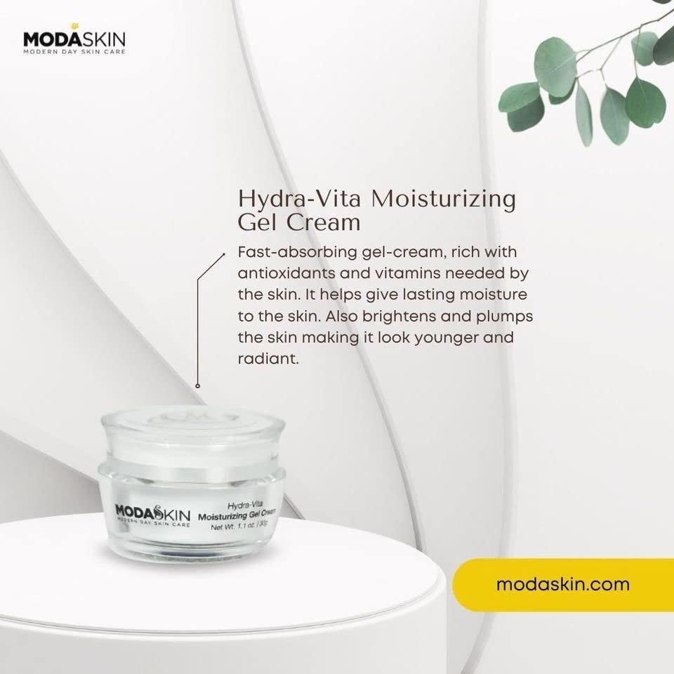 MODASKIN Hydra-Vita Moisturizing Gel Cream - Hydrating Skin Care ...