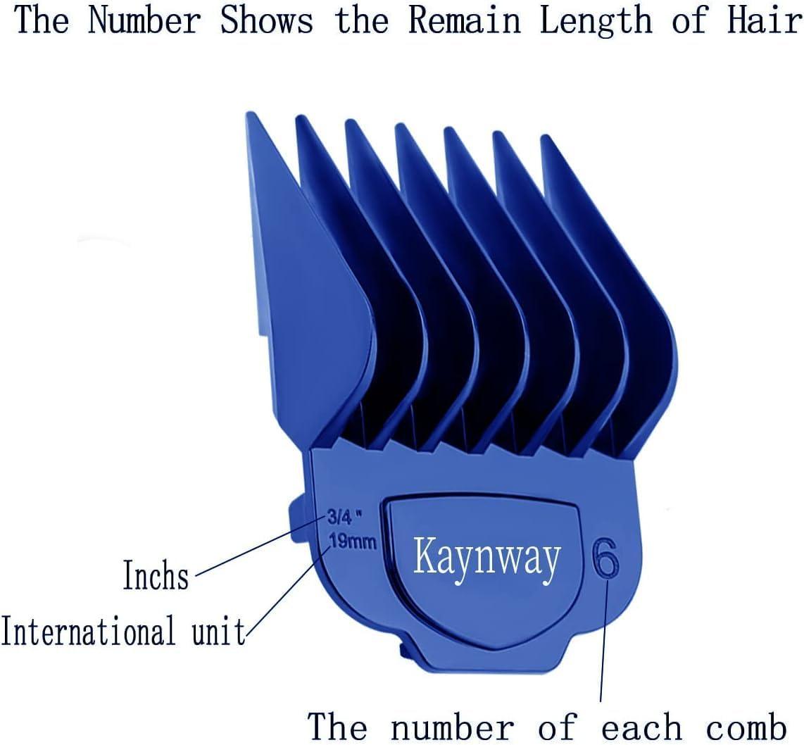 10PCS Andis Magnetic Clipper Guards - Professional Upgrade Comb Guides Set for Andis Master ...