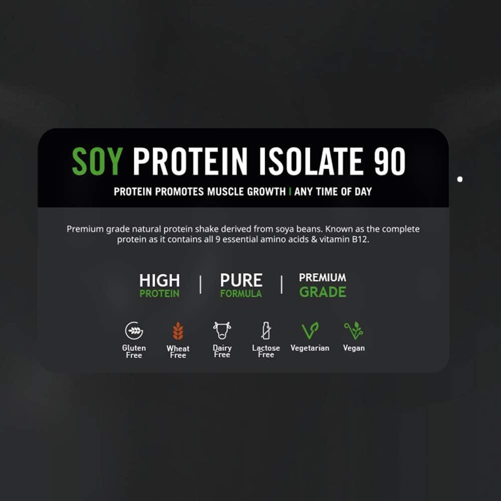 The Protein Works Soy Protein 90 Isolate Powder | 100% Plant-Based ...