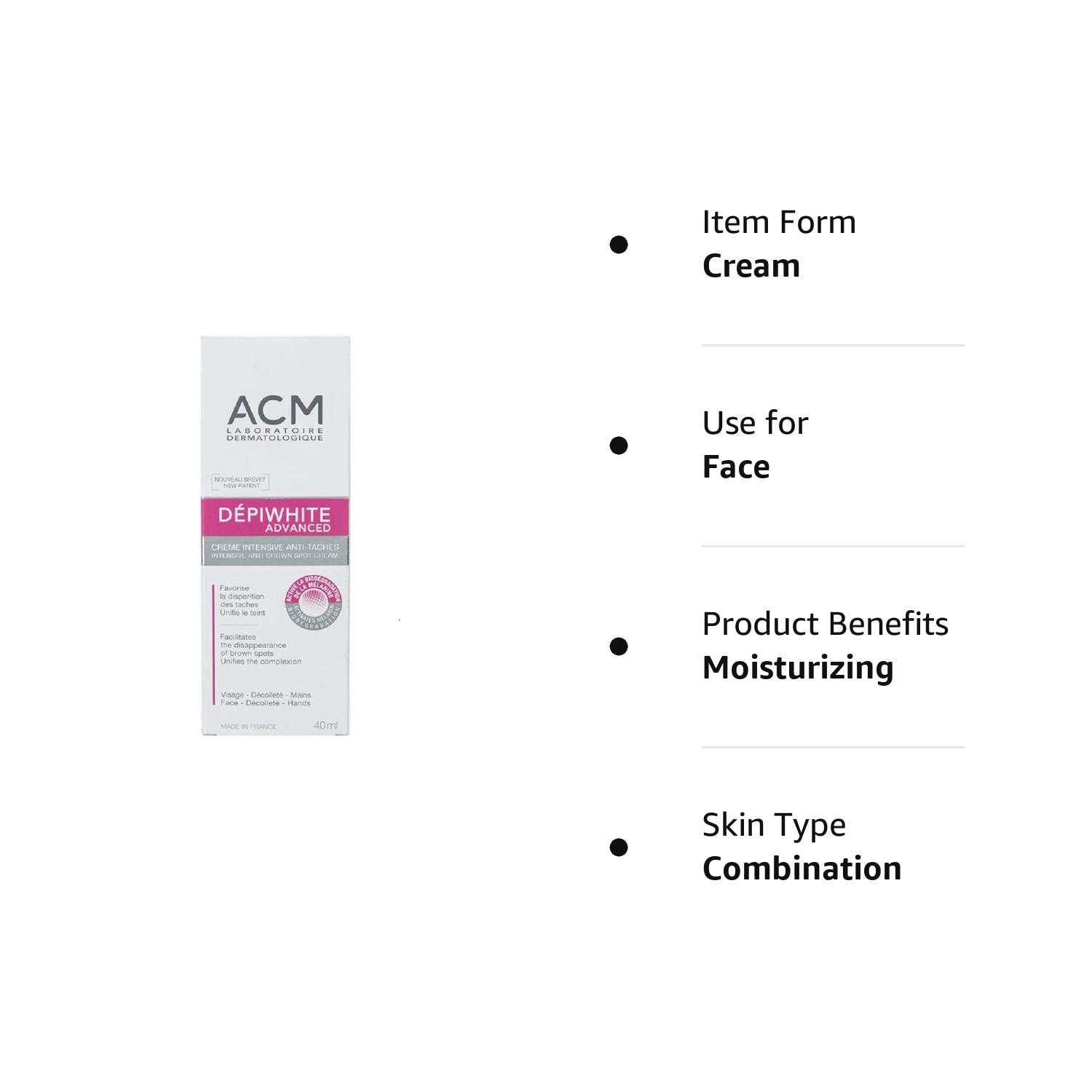 ACM Depiwhite Advanced Intensive Anti-Brown Spot Cream 40ml - Brighten ...