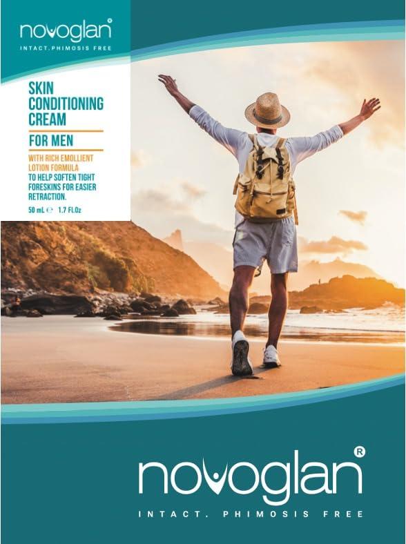 Novoglan Premium Foreskin Conditioning Lotion | Advanced Emollient for ...