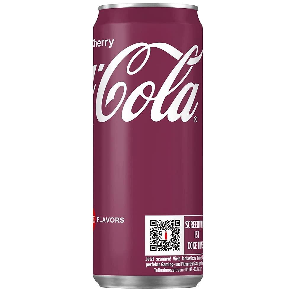 Fanta Strawberry & Kiwi and Coca-Cola Cherry Bundle | Fruity Soft Drink ...
