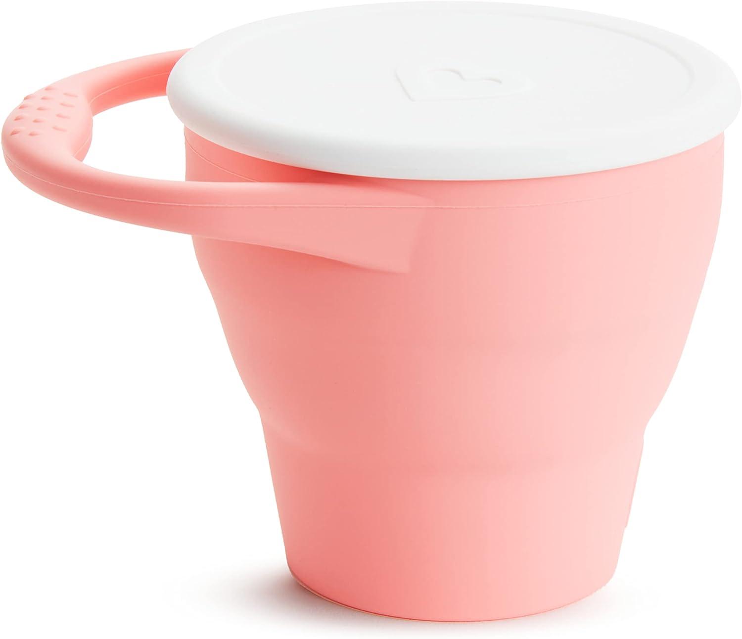 Munchkin C'est Silicone Baby Weaning Pot: Collapsible Snack Catcher ...