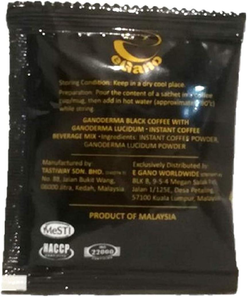3 Boxes eGano Premium Ganoderma Black Coffee Instant Coffee with ...