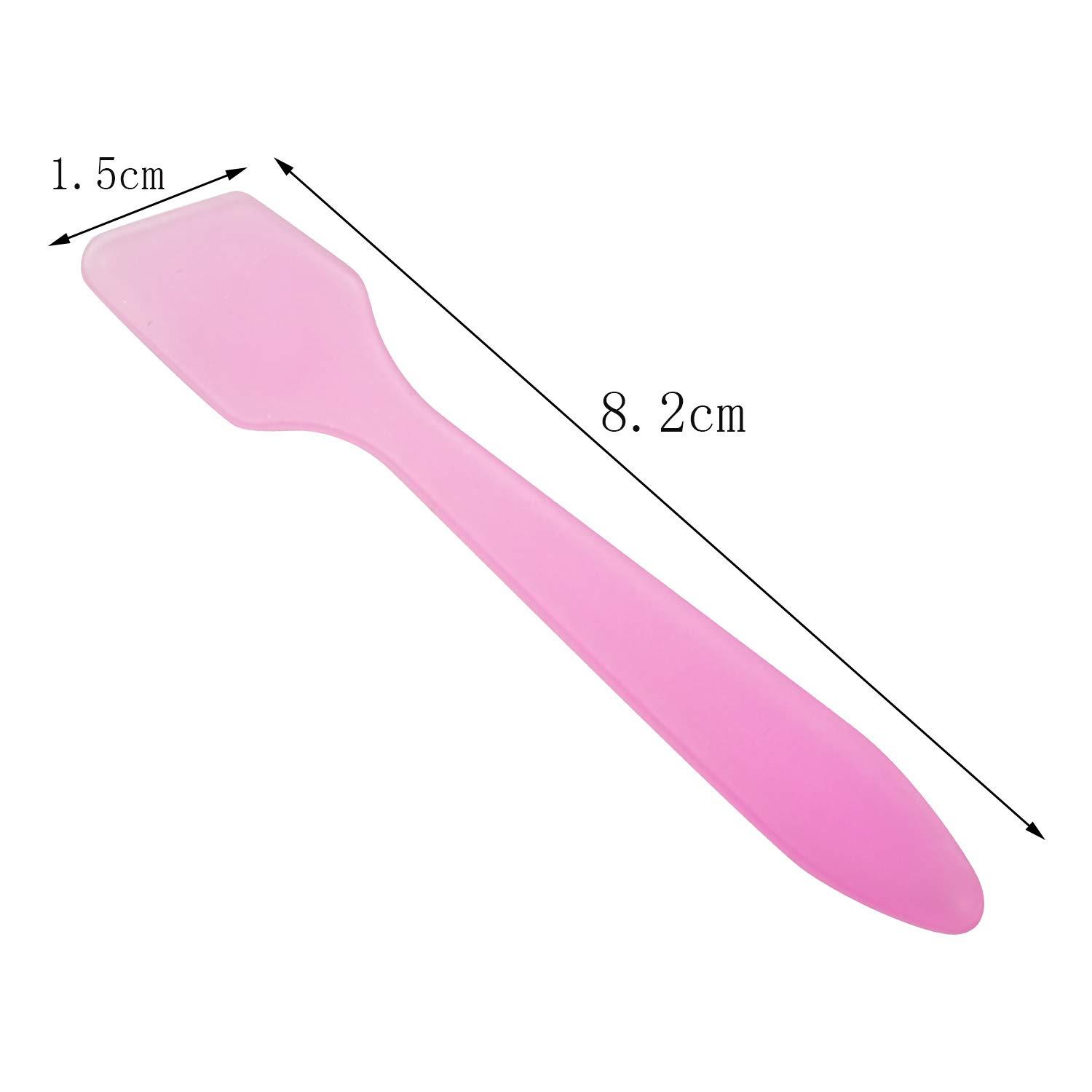 3.2 Inch Cosmetic Spatulas - 100 Disposable Makeup Tools - Mixing ...