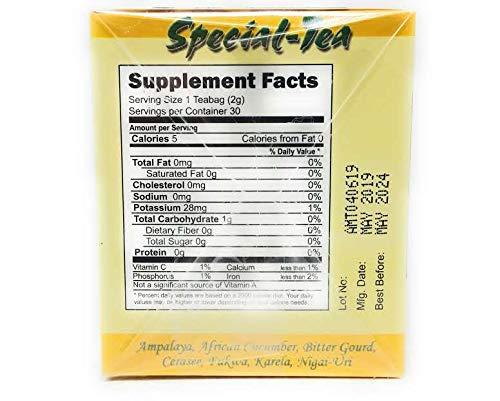 Special-Tea Exotic Ampalaya (Bitter Melon) Tea - 30 Bags | Pure and ...