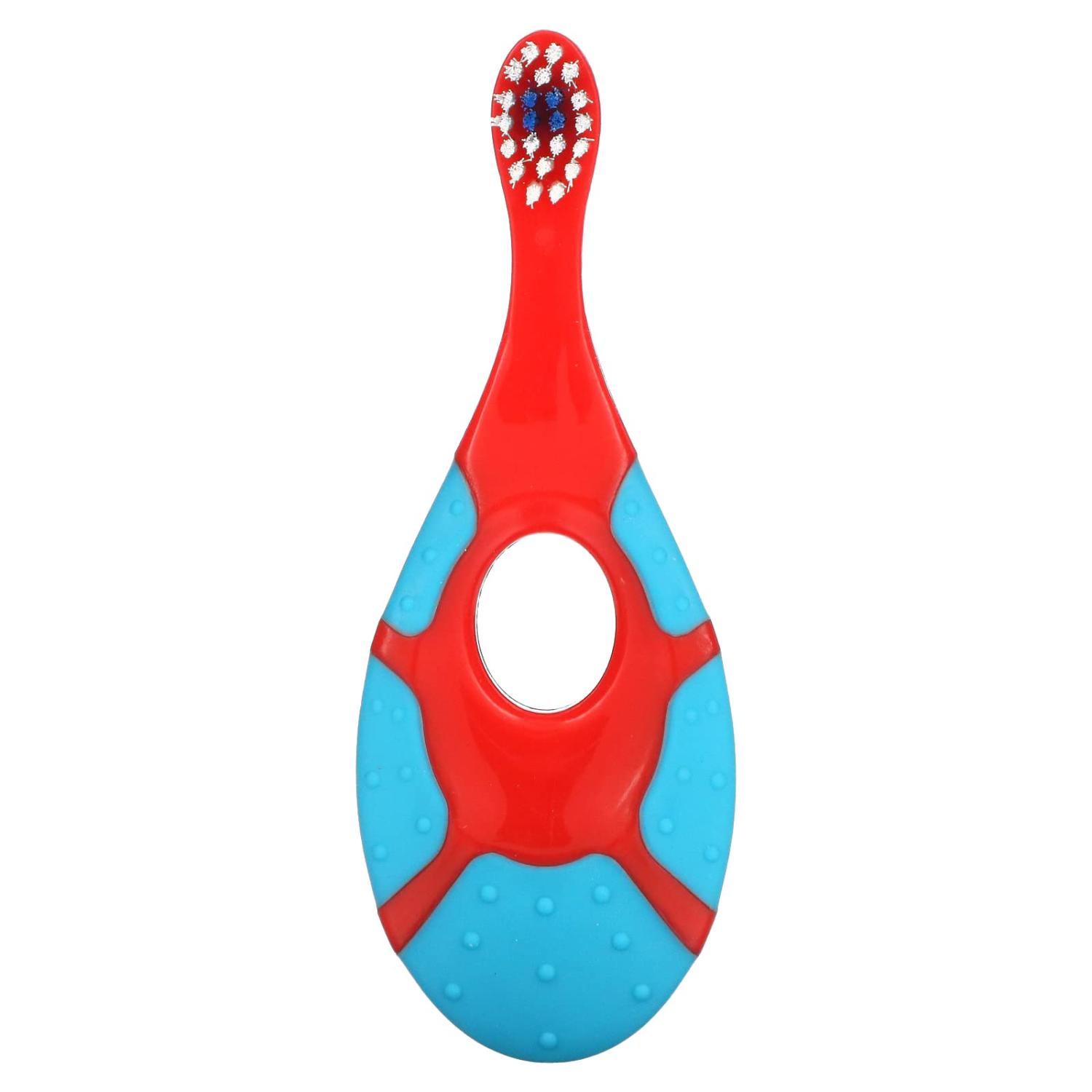 Fisher-Price Baby and Toddler Toothbrush with Teething Ring - Gentle ...