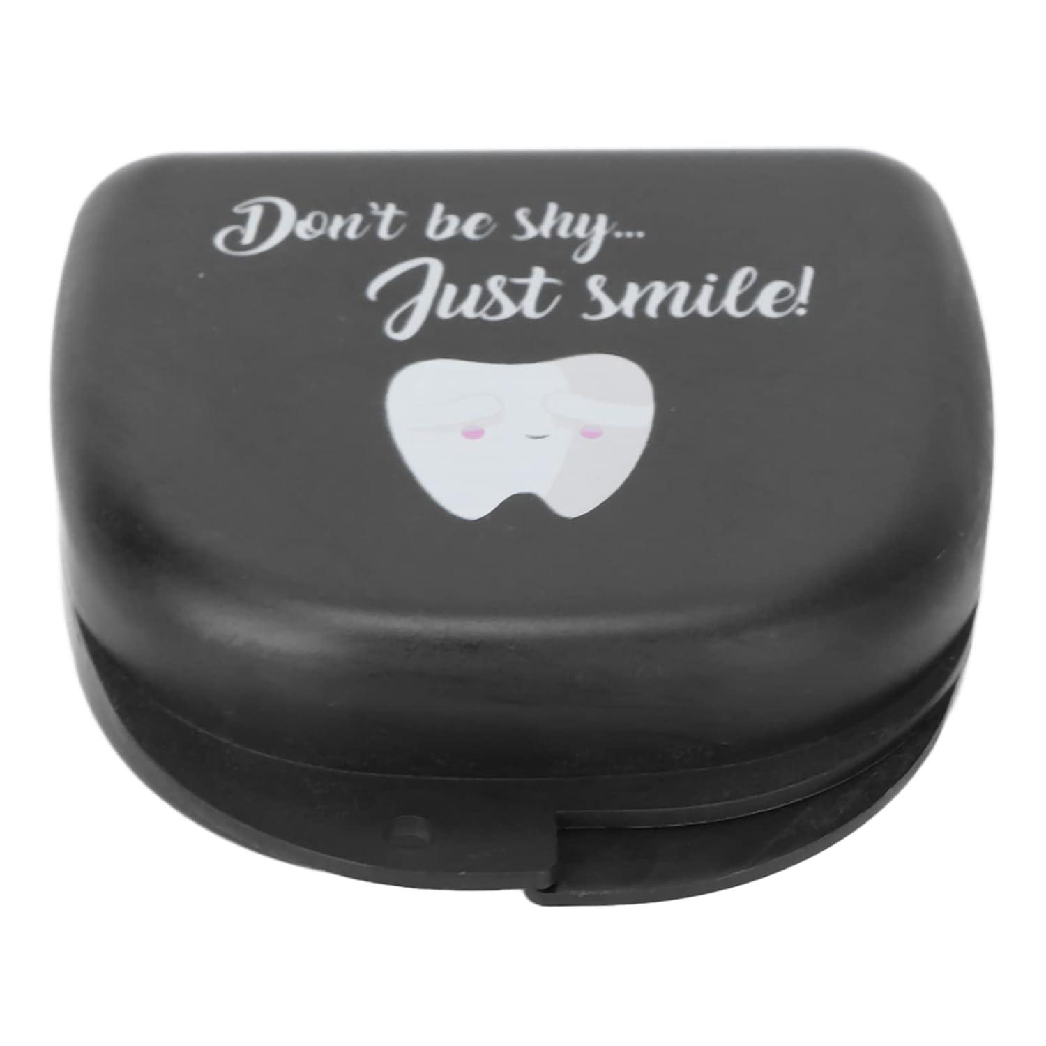 Orthodontic Retainer Box & Mouthguard Storage Case - Half Mouth Denture ...