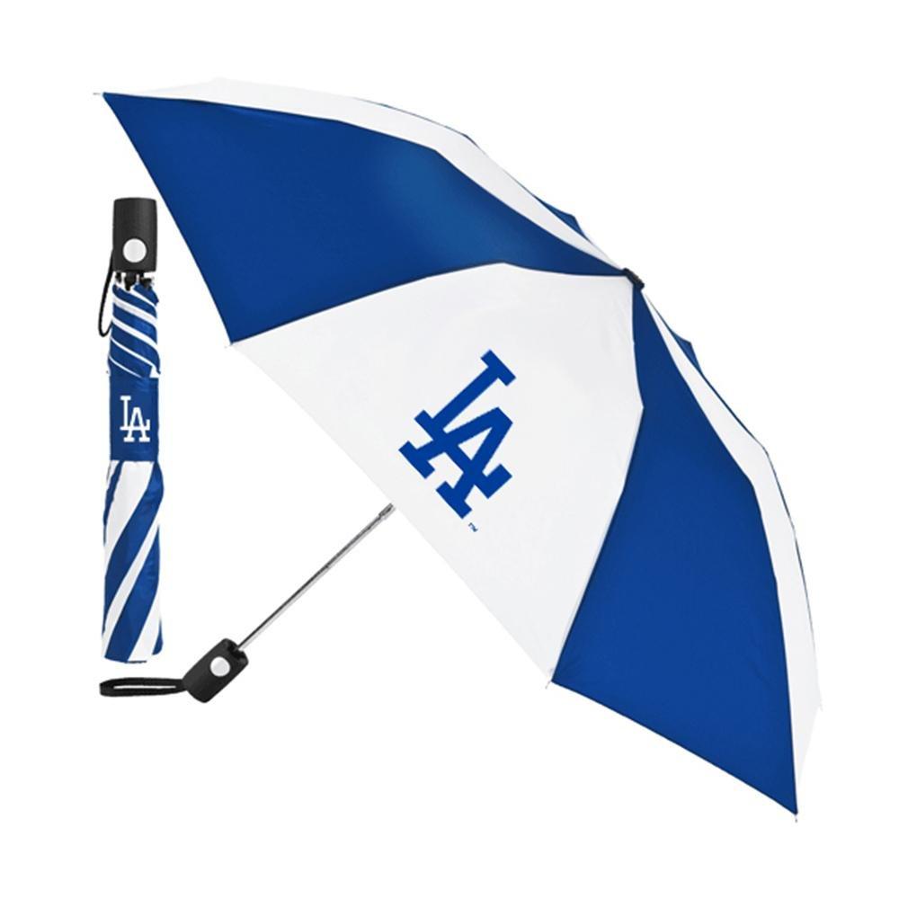 Los Angeles Dodgers Cap logo Auto Folding Umbrella | Buy Now with ...