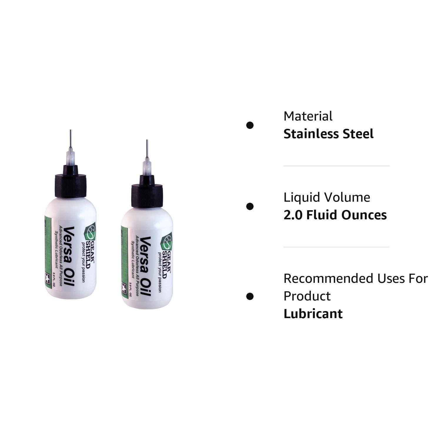 Gear Shield Versa Oil Advanced Odorless All Purpose Synthetic Lubricant ...