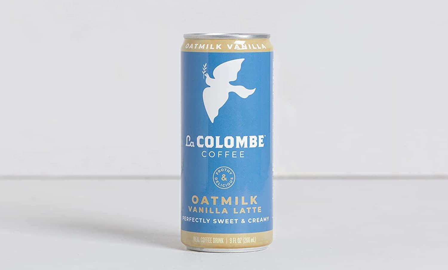 La Colombe Vanilla Draft Latte with Oatmilk 4 Pack - Dairy-Free Vegan ...
