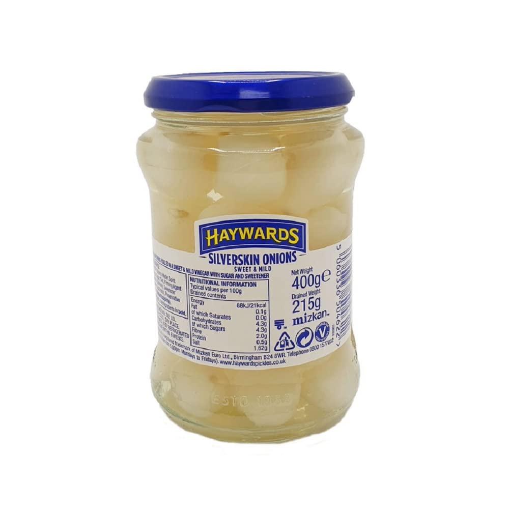 Haywards Traditional Onions 400g - Premium Pickled Onions for Culinary ...