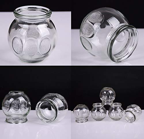 16 Pcs Glass Cupping Set for Professional Chinese Acupoint Therapy ...