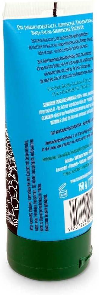Buy Sauna Honey Siberian Spruce 150g Tube - Natural Sauna Cream for ...