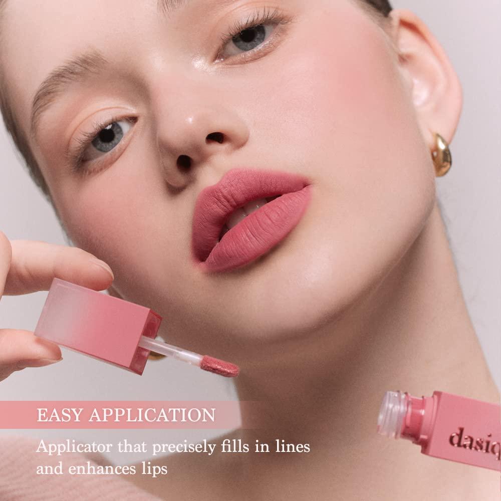 Dasique Cream de Rose Tint (02 Rose Cream) | Velvet Matte Lip Stain ...