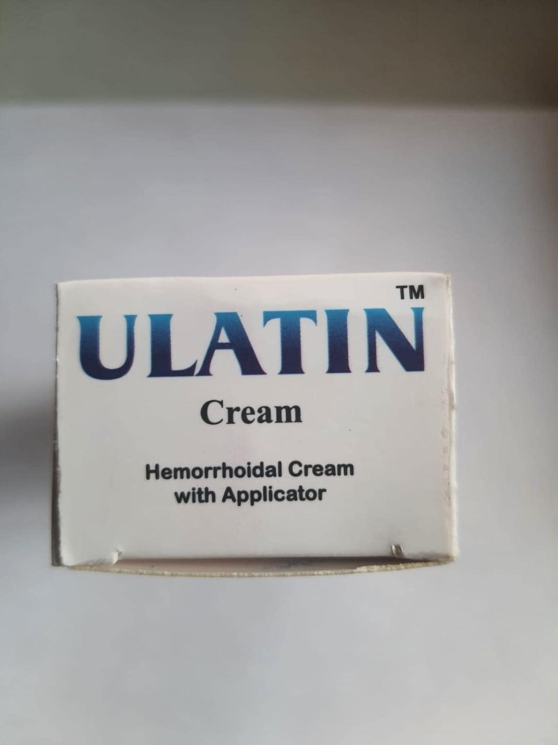 ULATIN Hemorrhoid Cream - Fast Relief & Healing Formula | Hemorrhoid ...