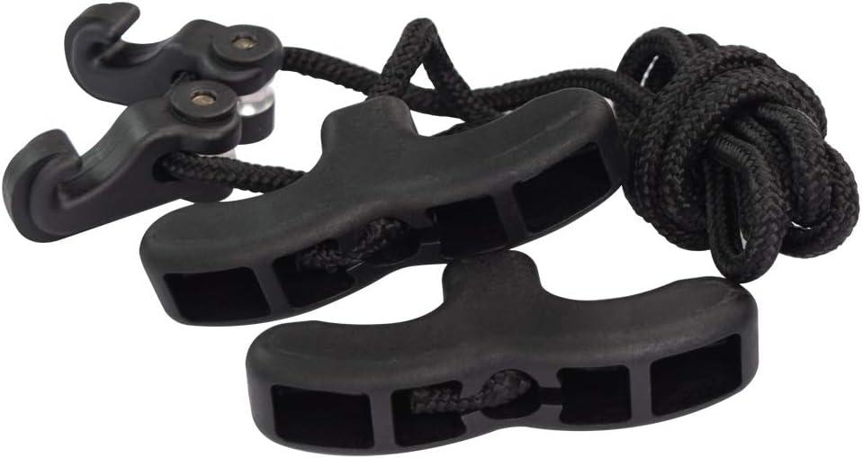 Double Handle Crossbow Cocking Device - 2 Finger Black Rope Cocker for ...