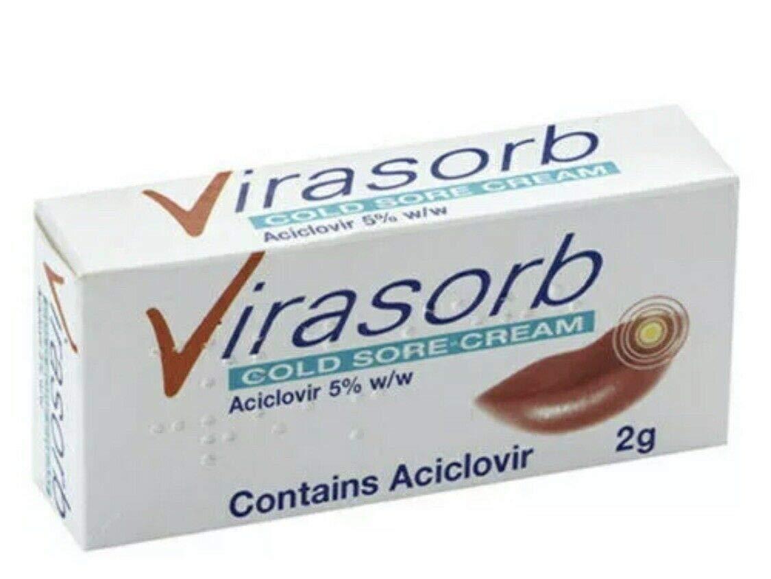 Virasorb 2g Cold Sore Cream - Fast and Effective Relief | Buy Now with ...