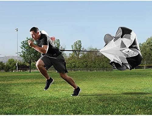 Speed Chute Resistance Parachute for Speed & Acceleration Training Grey ...