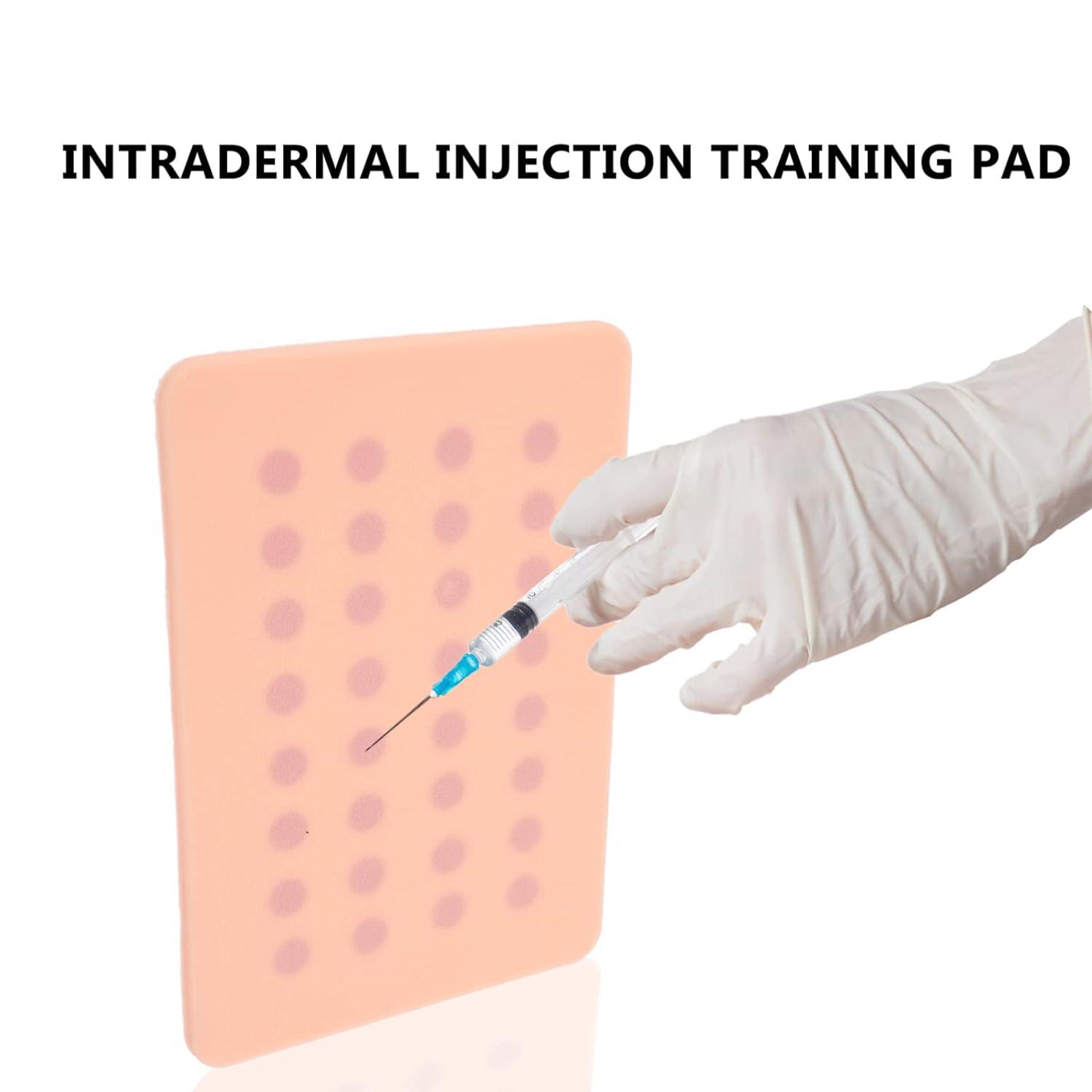 Silicone Practice Pad Set | Subcutaneous Nursing Model with Injection ...