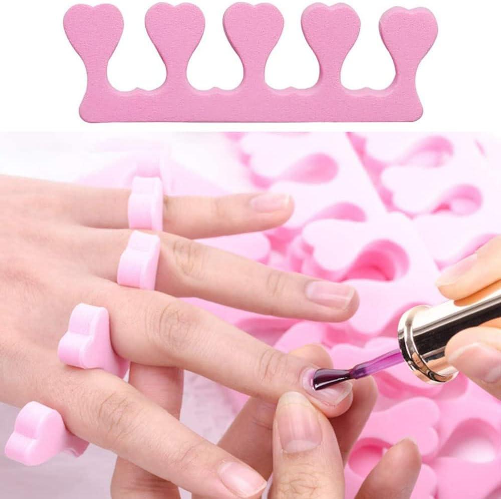 Sponge Toe Separator - 20 Pcs Nail & Toenail Separation Pad for ...